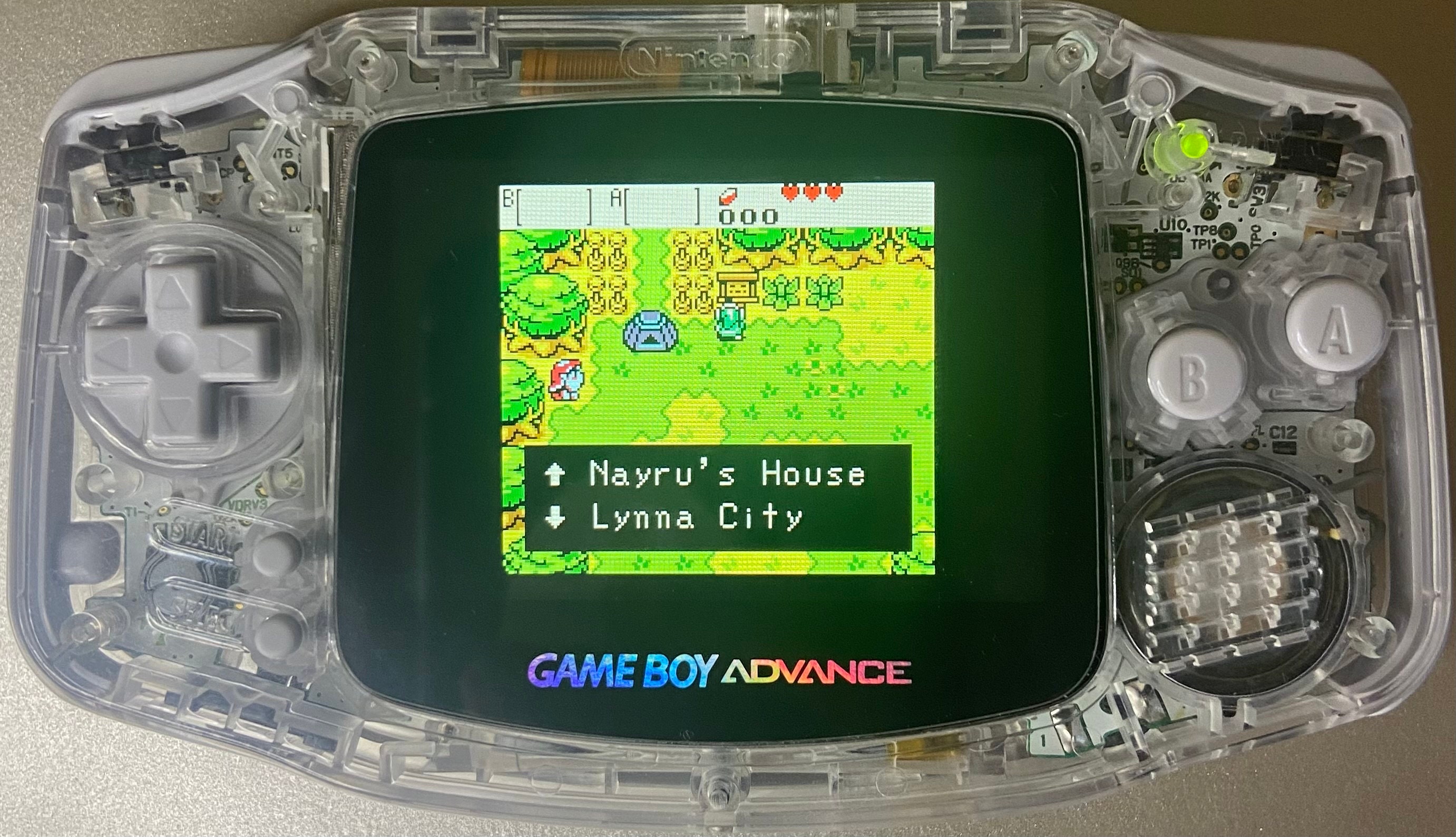 The Legend of Zelda Oracle of Ages and Oracle of Seasons GBA Edition ...