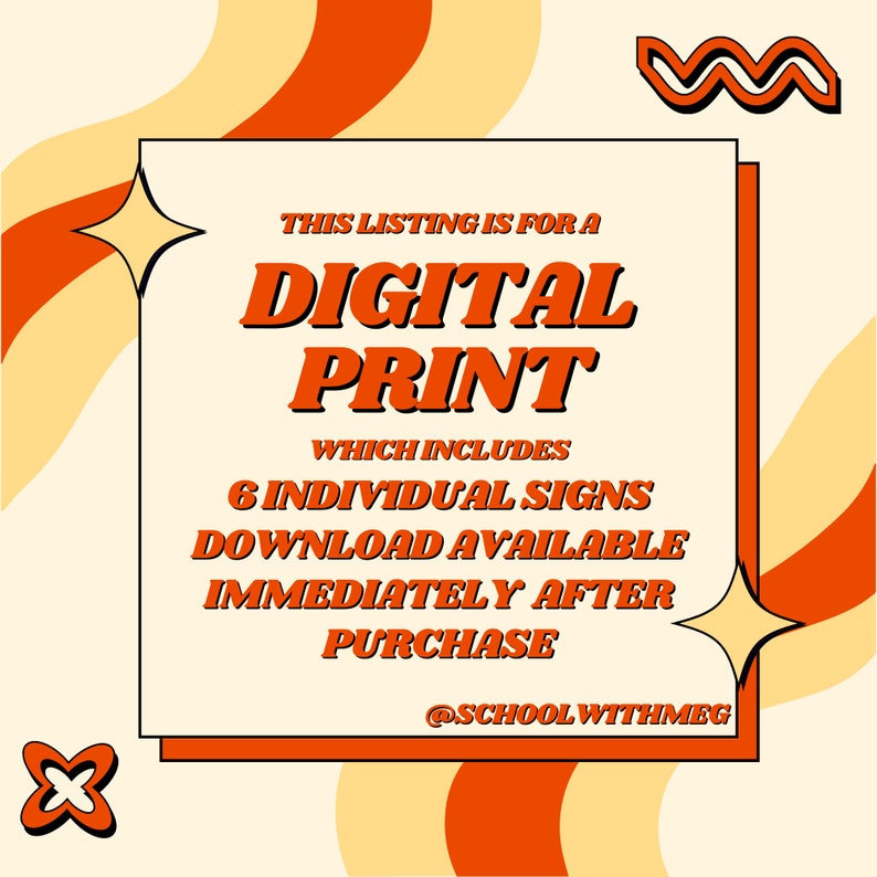 Hand Signals Classroom Posters Visual Reminders - Etsy