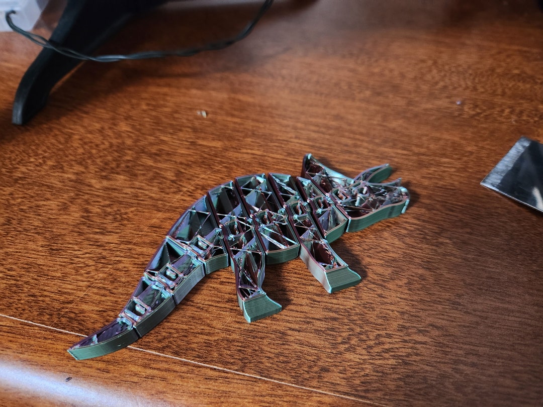 3D Printed Flexi Dino Puzzle Set - Etsy