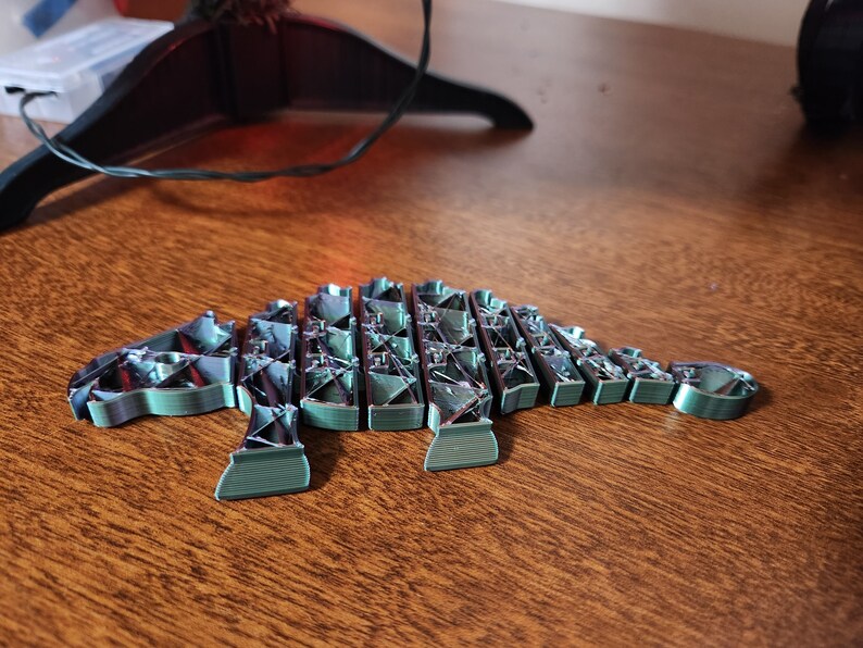 3D Printed Flexi Dino Puzzle Set - Etsy