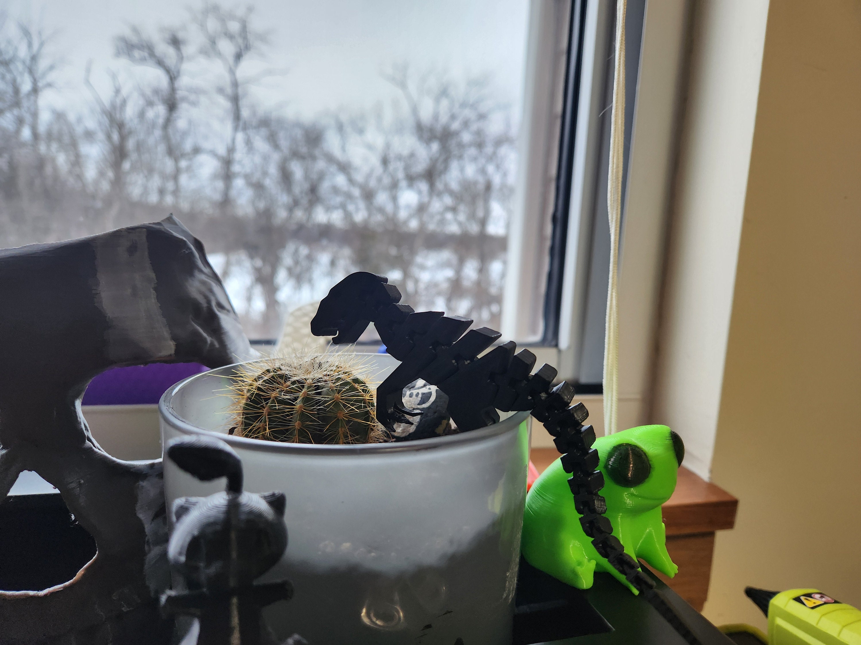 3D Printed Flexi Raptor - Etsy
