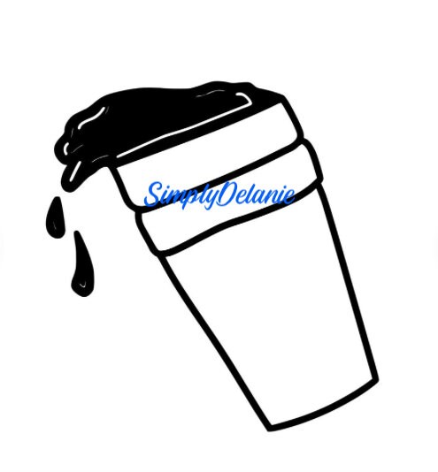 Lean Cup Car Decal - Etsy