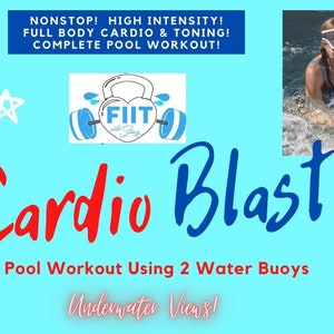 PDF Pool Workout PRINTABLE "cardio Blast"- Aqua Aerobic Routine With 2 ...