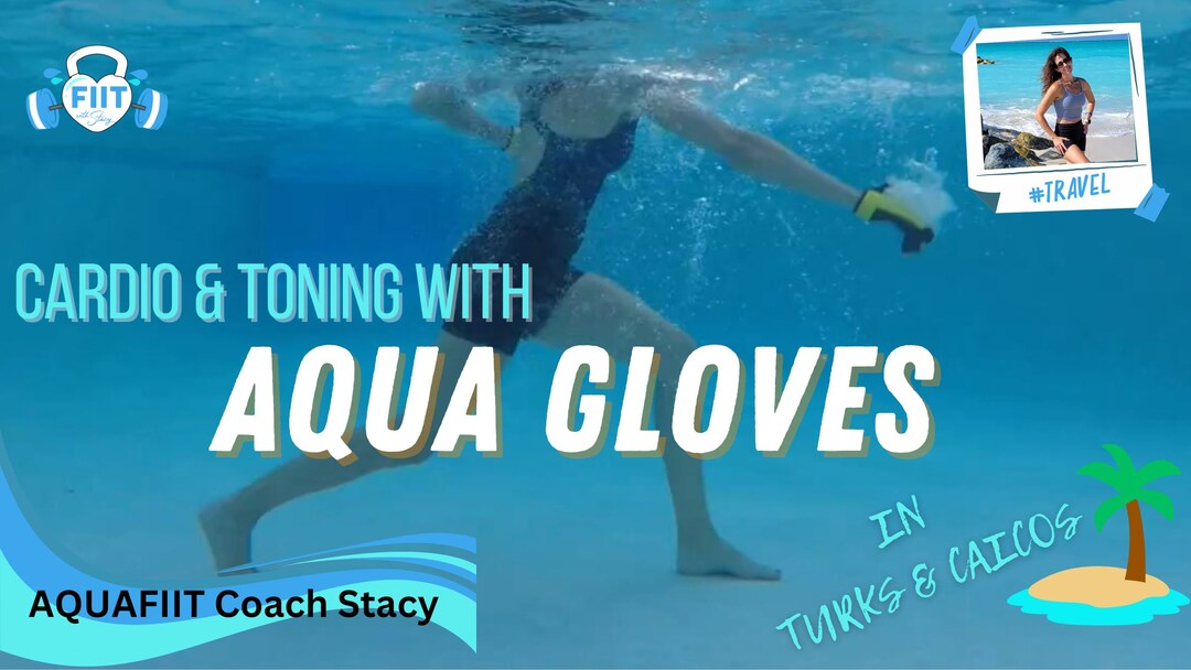 Aqua Gloves Workout: Water Aerobics Exercise Cards (printable PDF) - Etsy