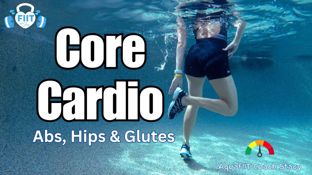 Aqua Core Cardio: Pool Workout Cards (printable PDF) Workout Photos and ...