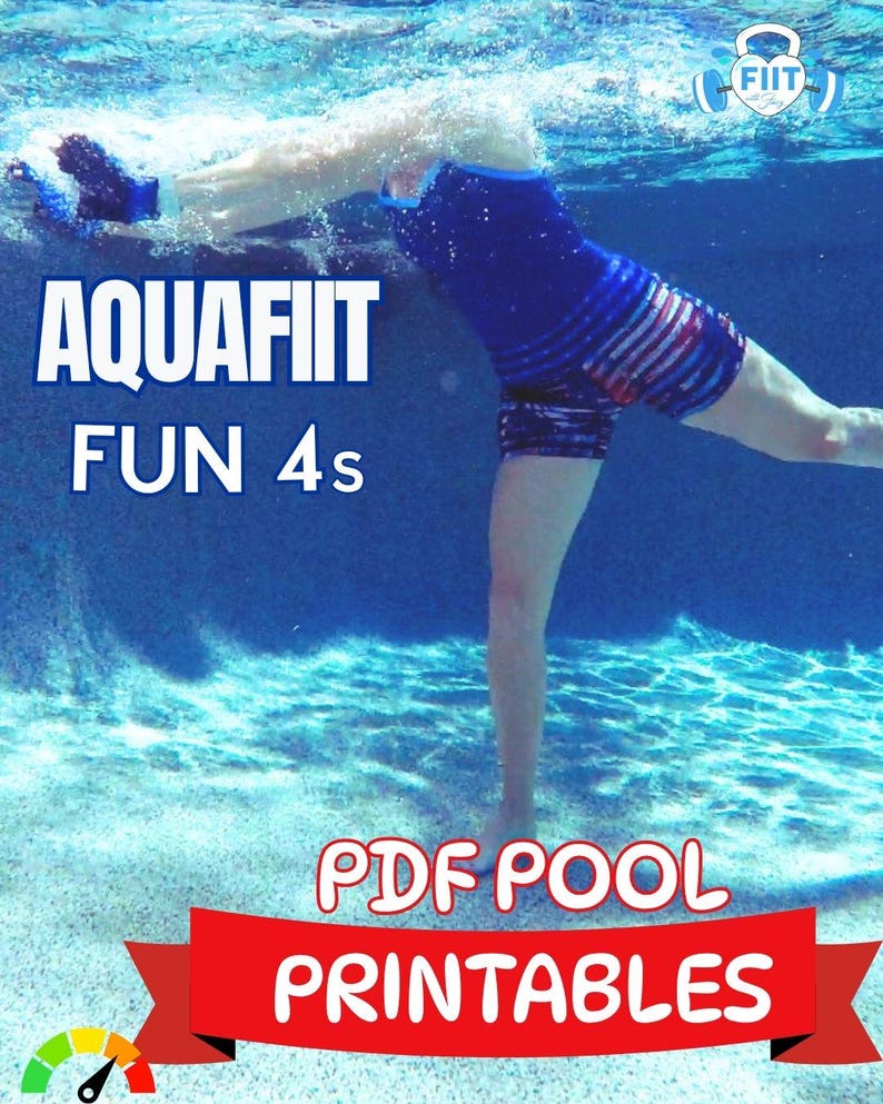 Aquafiit Pool Workout: Fun With 4s PDF - Water Aerobics Routine (17 ...
