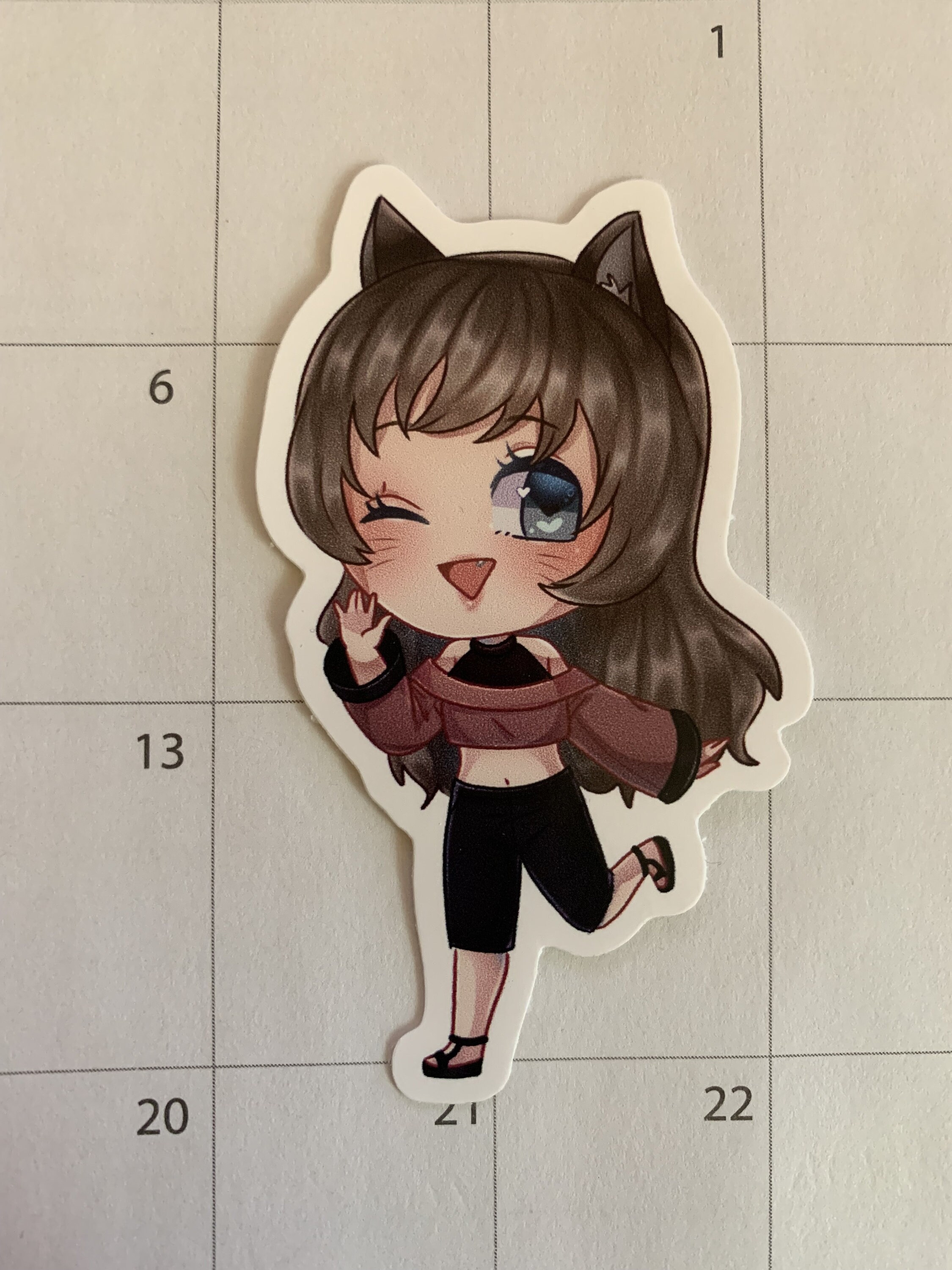 Mini Tsu Sticker tsuma-asmr vtuber youtuber sticker - Etsy UK