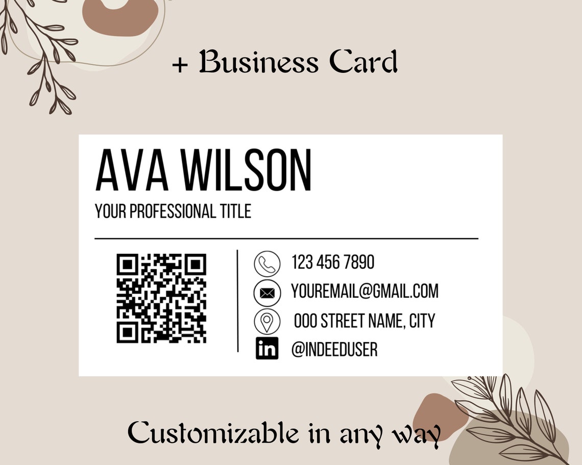 Professional Modern Resume Template for Word, Pages, Google Docs ...