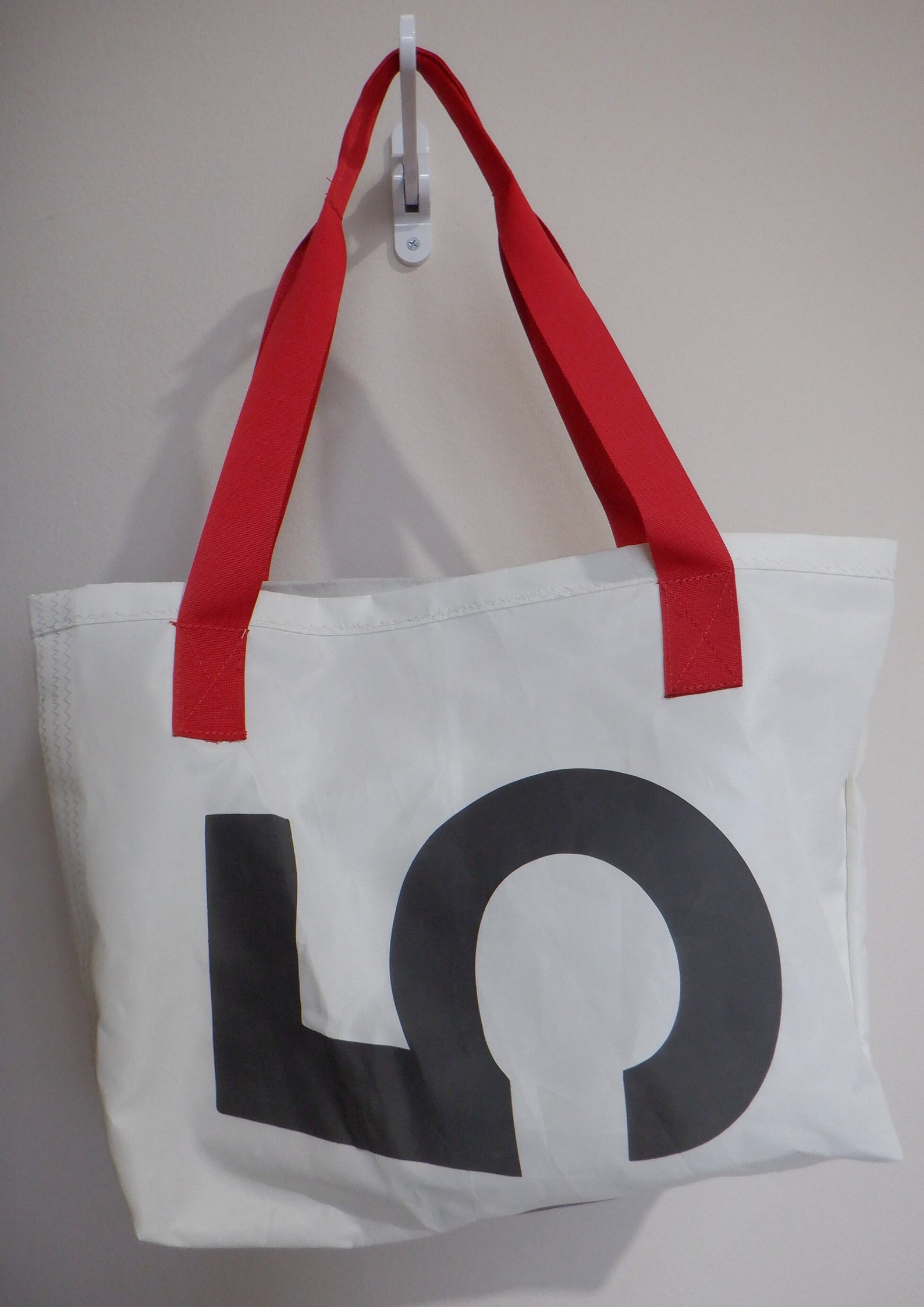 Recycled Sail Divided Tote Bag (17 " X 20 1/2" X 6") - Etsy