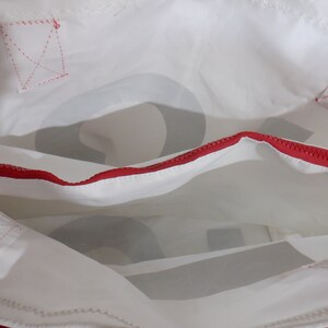 Recycled Sail Divided Tote Bag (17 " X 20 1/2" X 6") - Etsy