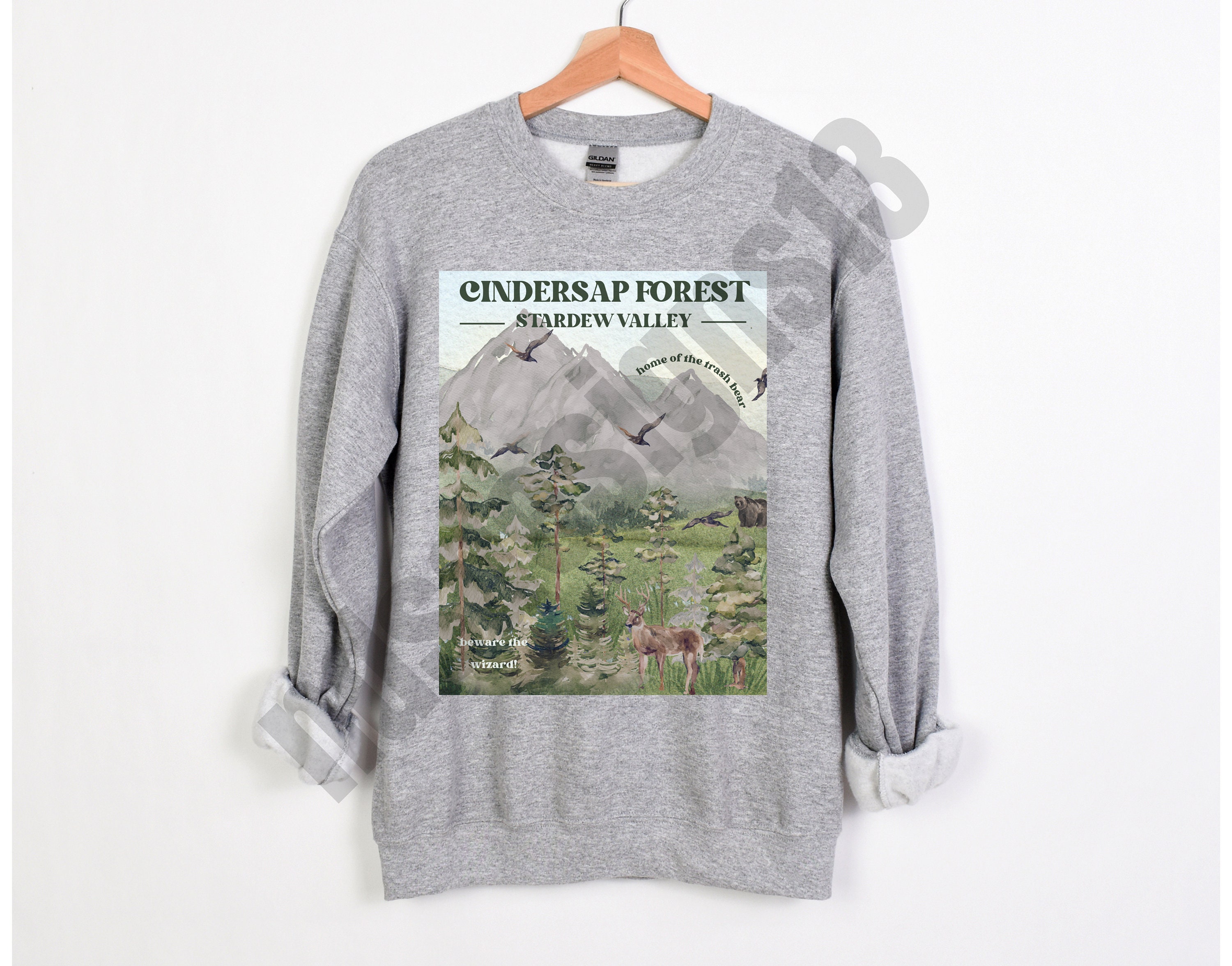 Stardew Valley Cindersap Forest Stardew National Park - Etsy