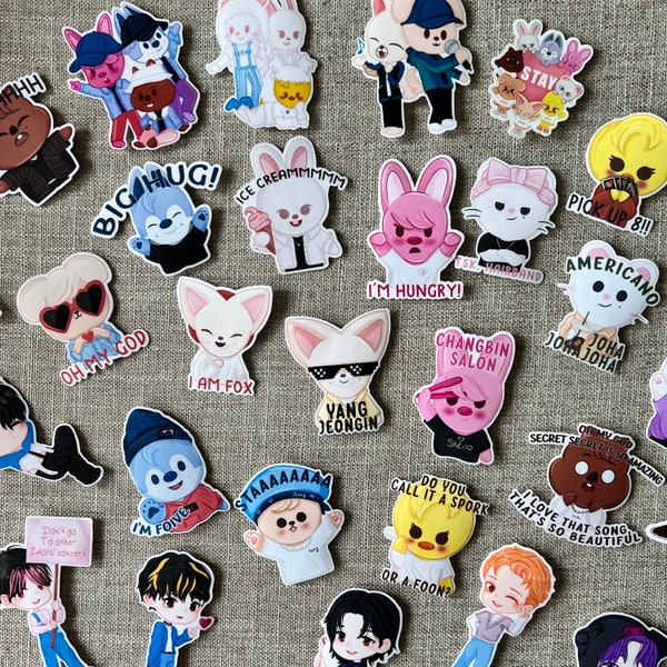 Stray Kids Merch Stickers - Etsy