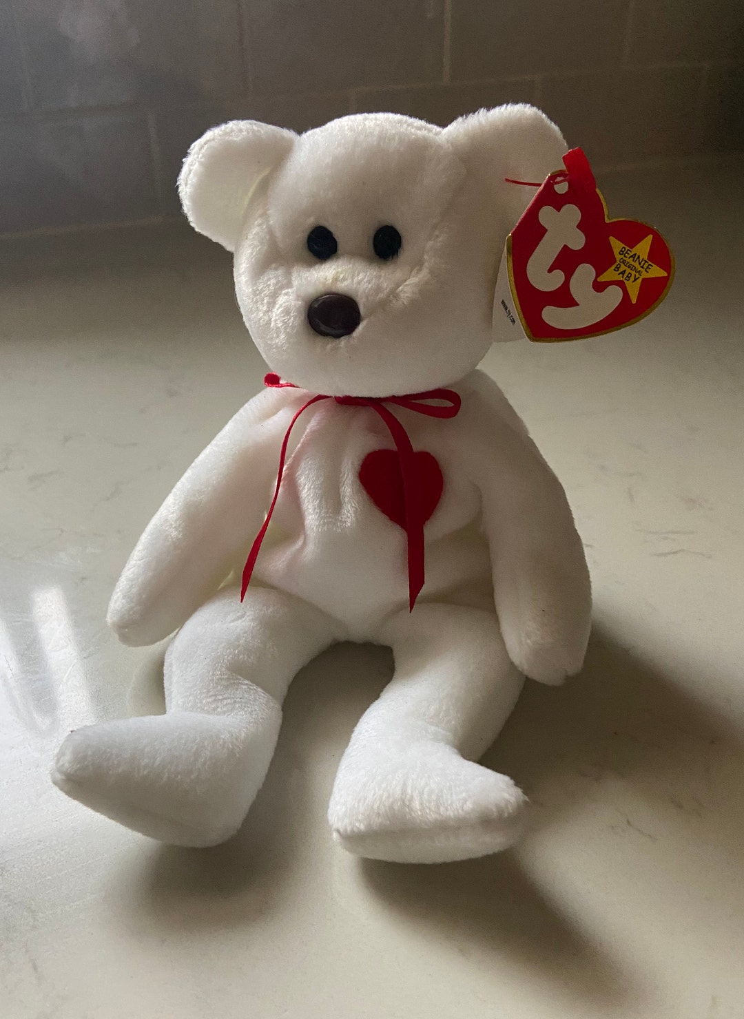 Vintage 1994 Valentino TY Beanie Baby: Tag Error Collectible - Etsy