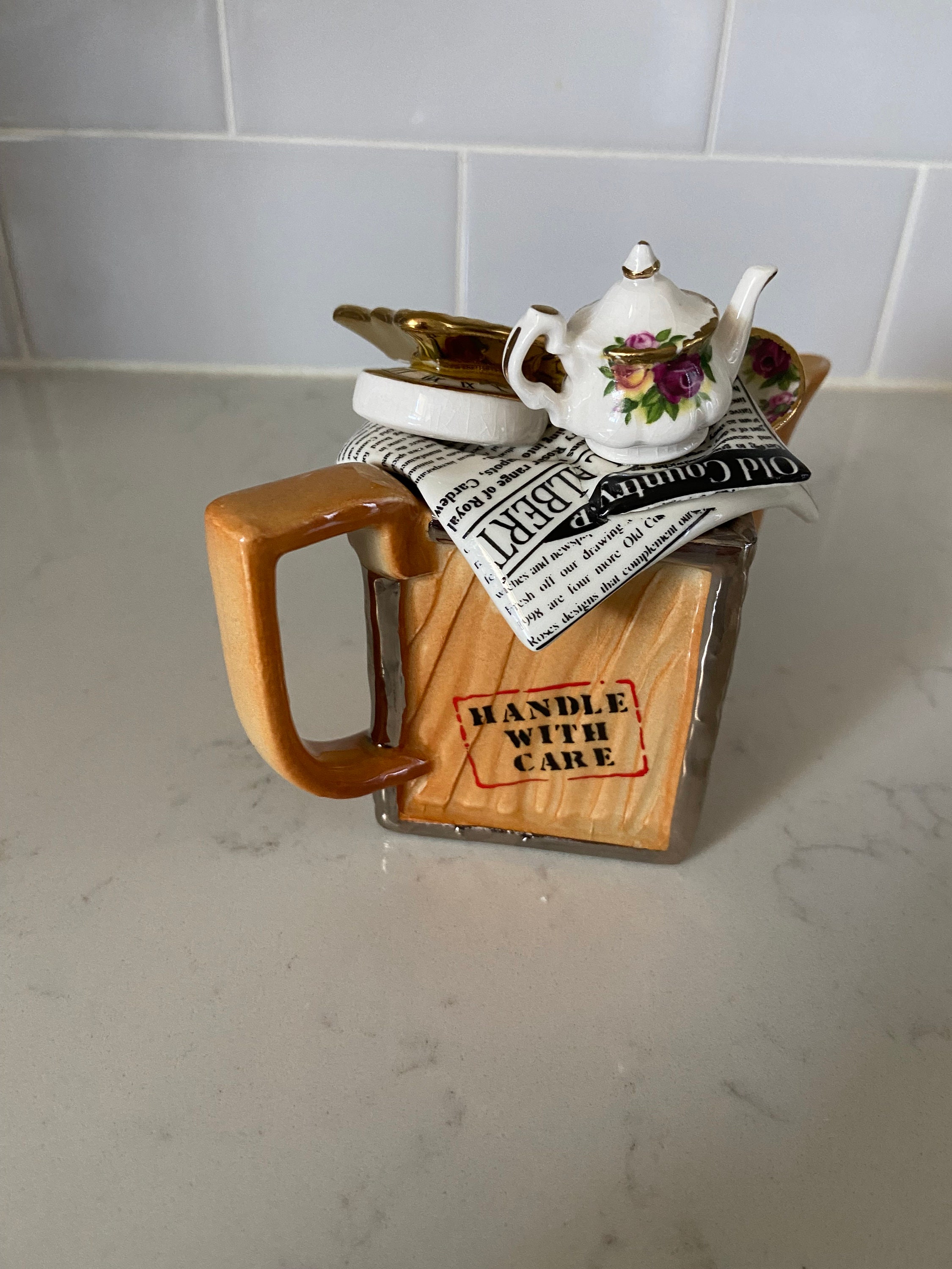 Vintage Royal Albert of England Teapot in Country Rose Pattern by ...