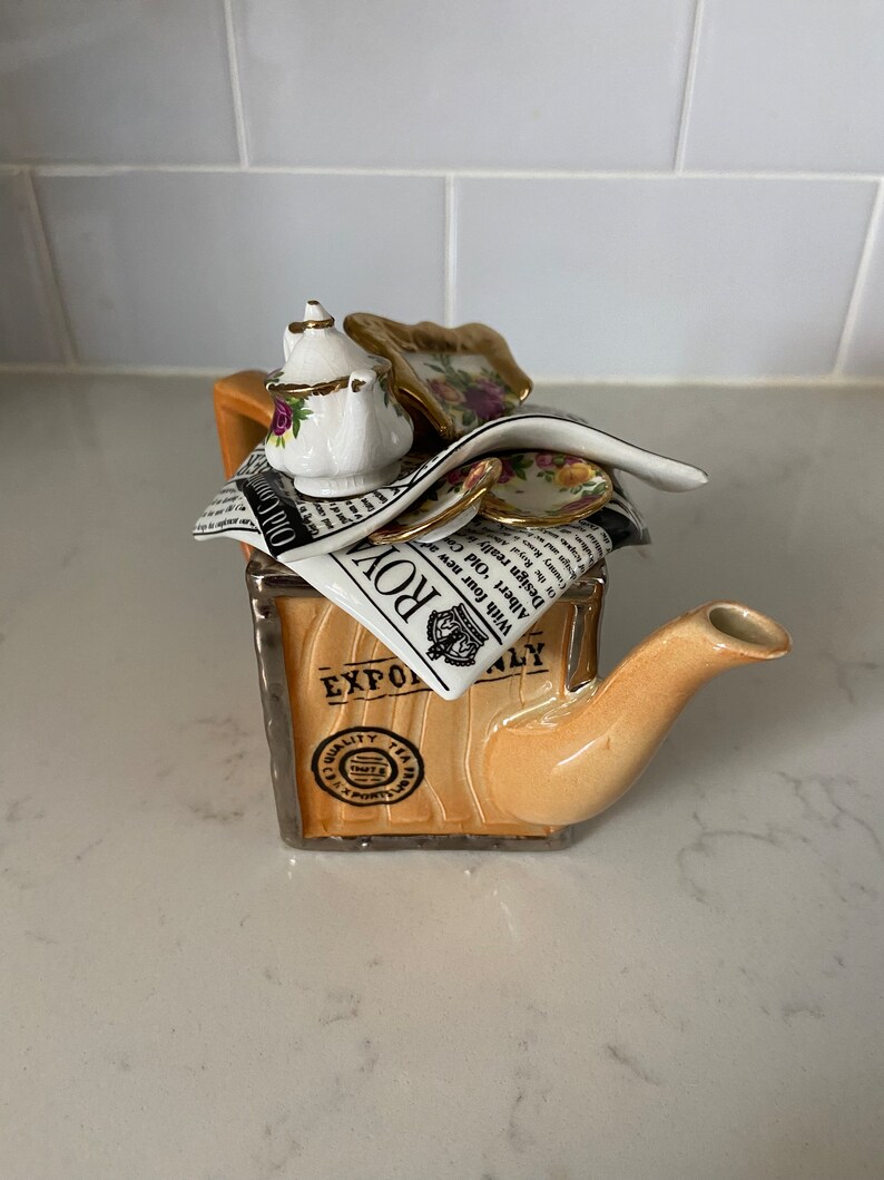 Vintage Royal Albert of England Teapot in Country Rose Pattern by ...