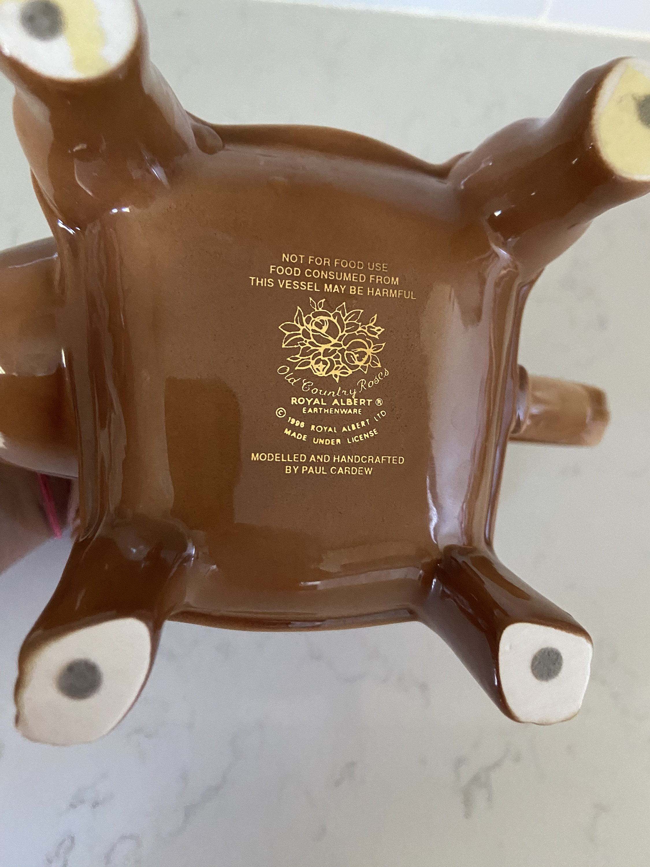 Vintage Royal Albert Old Country Rose by Paul Cardew of England Chair ...