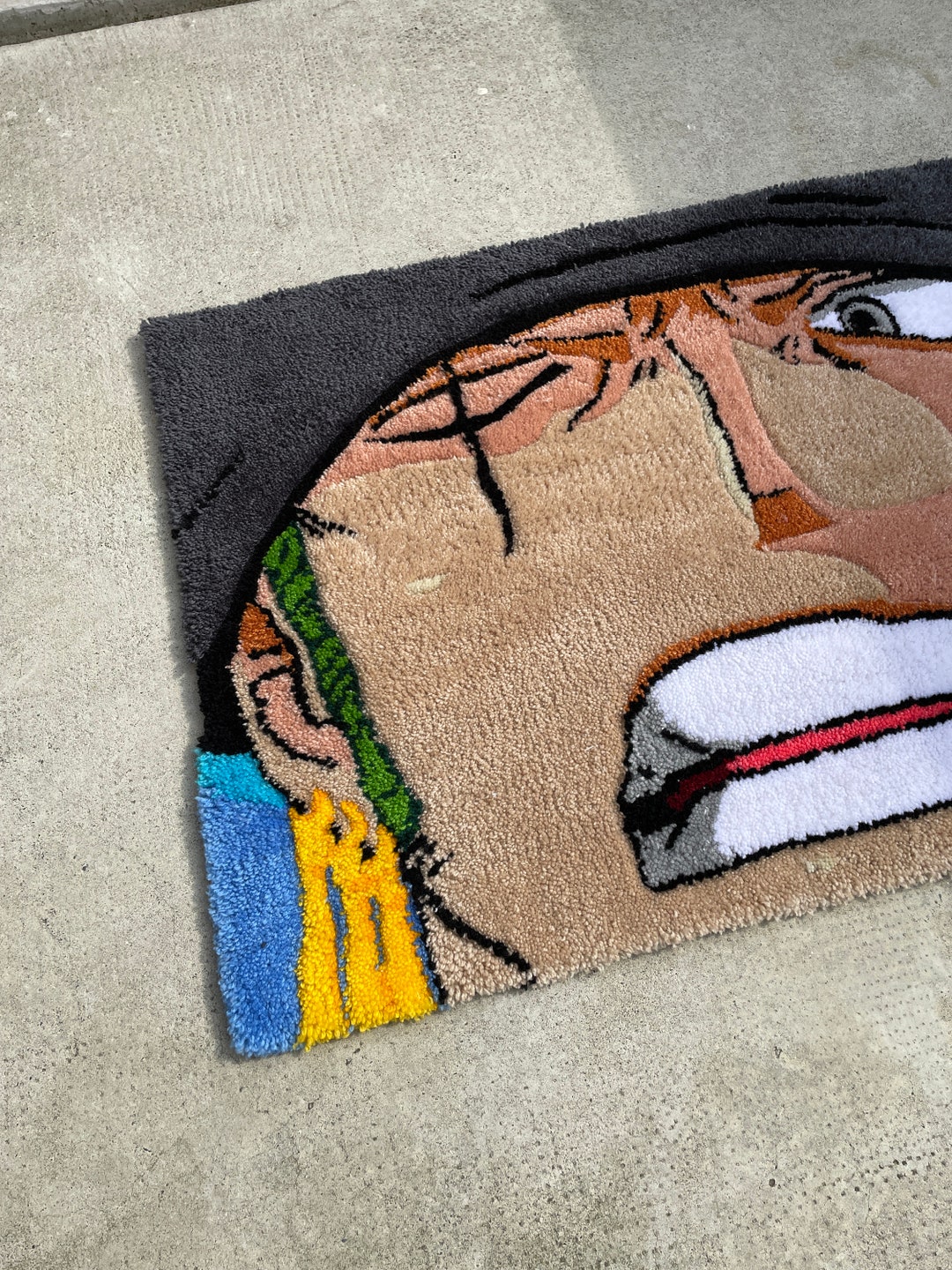 Christmas Gift Idea One Piece Handmade Rug Zoro - Etsy