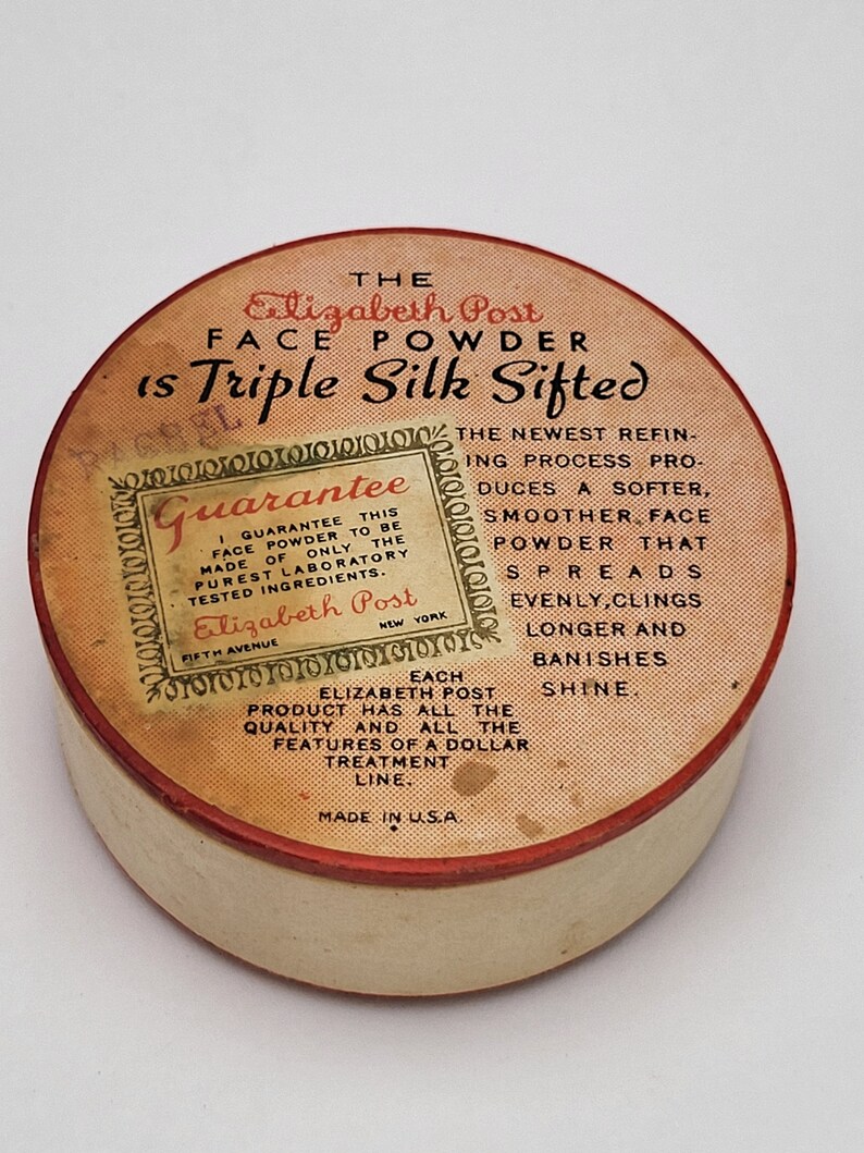 Elizabeth Post Face Powder - Etsy