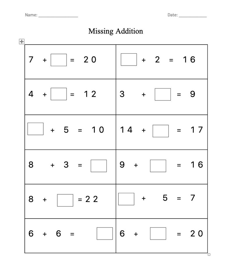 Quick Math Teacher Worksheets : Multiplication and Addition - Etsy