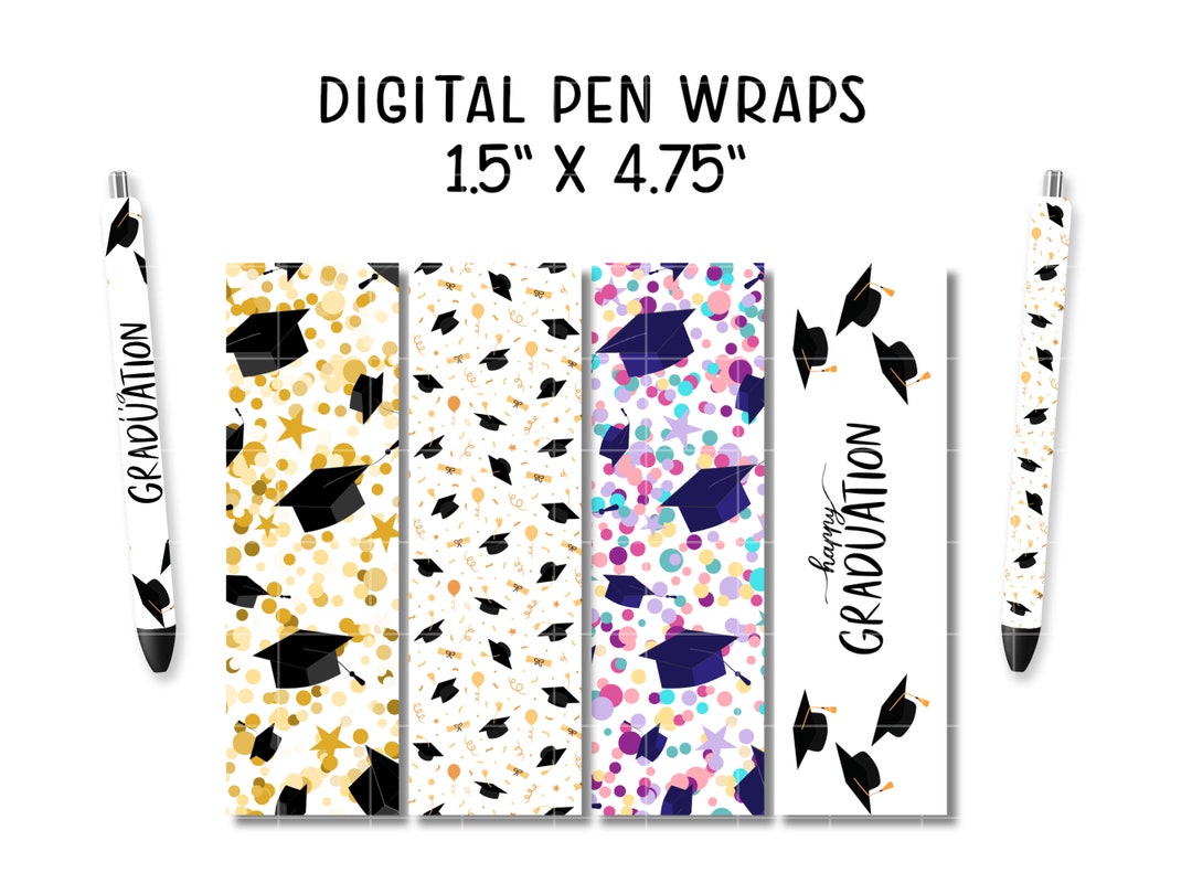 Graduation Pen Wraps || Class of 2024 Pen Wrap || Senior Pen Wrap ...