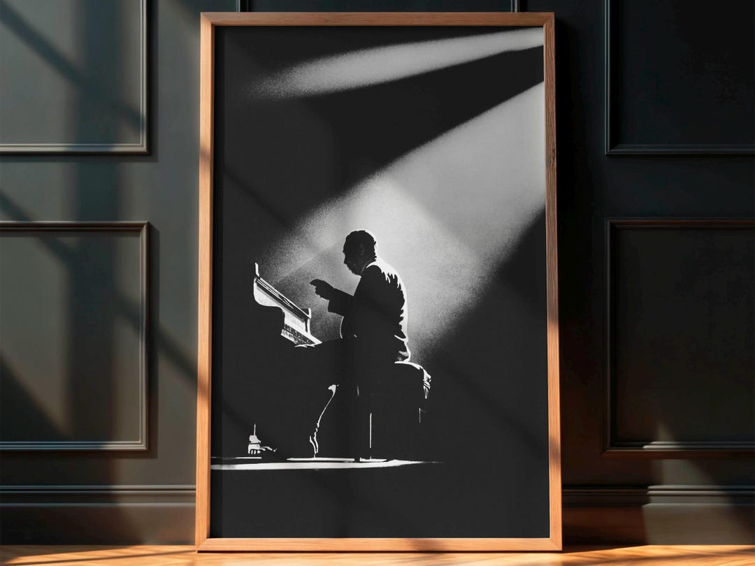 Duke Ellington Photo Poster - 1958 Paris Print - Jazz Wall Art - Etsy