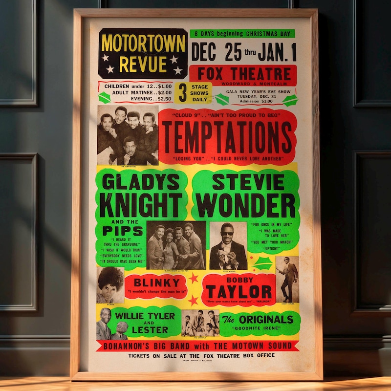 Detroit Music Poster - Etsy