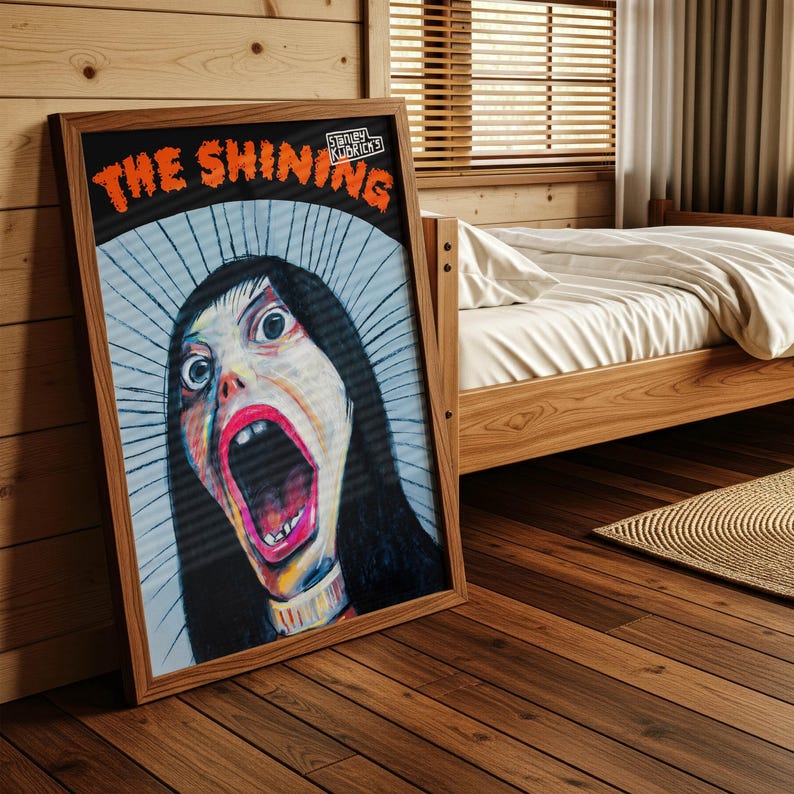 The Shining Movie Polish Poster - Rare Vintage Horror Film Print ...