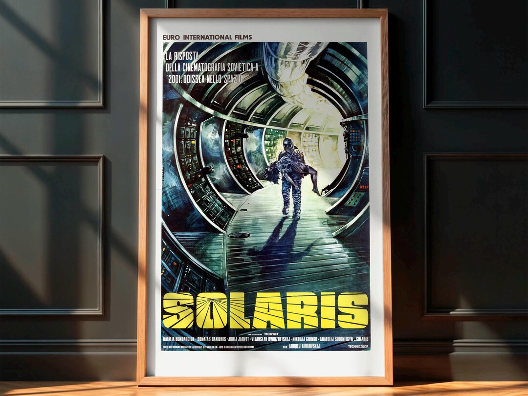 Solaris Movie - 1974 Italian Poster - Andrei Tarkovsky Sci-fi Cinema ...