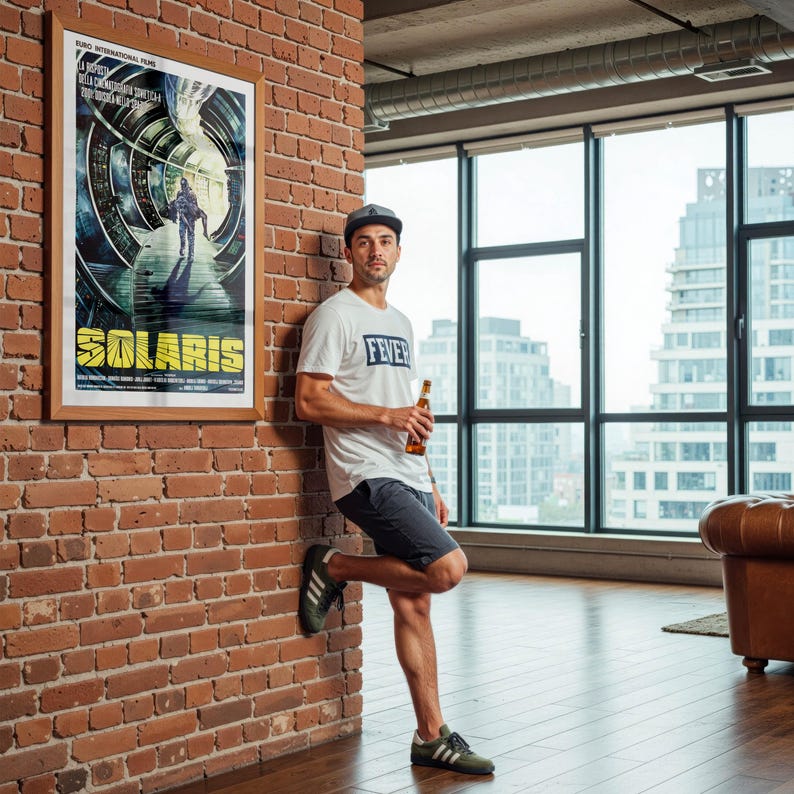 Solaris Movie - 1974 Italian Poster - Andrei Tarkovsky Sci-fi Cinema ...