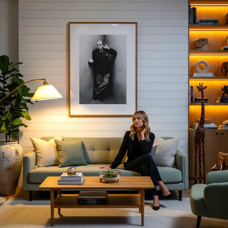 Igor Stravinsky Photo Poster - Iconic Portrait 1948 NY by Irving Penn ...