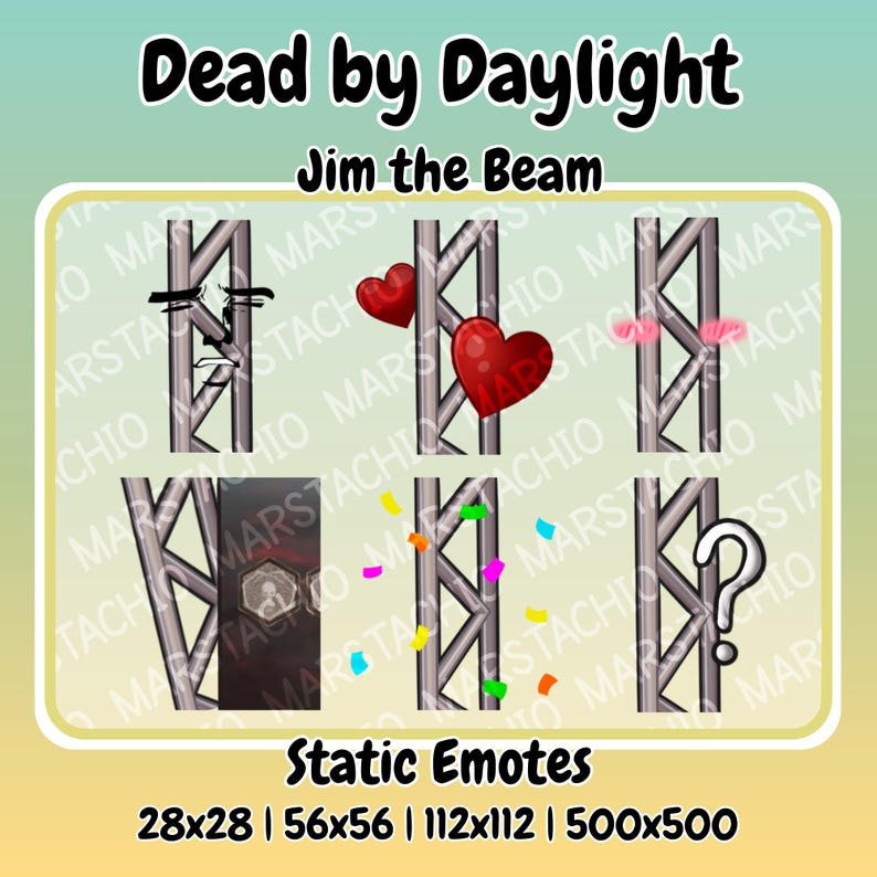 DBD Jim the Beam Silly Twitch Emotes Dead by Daylight - Etsy