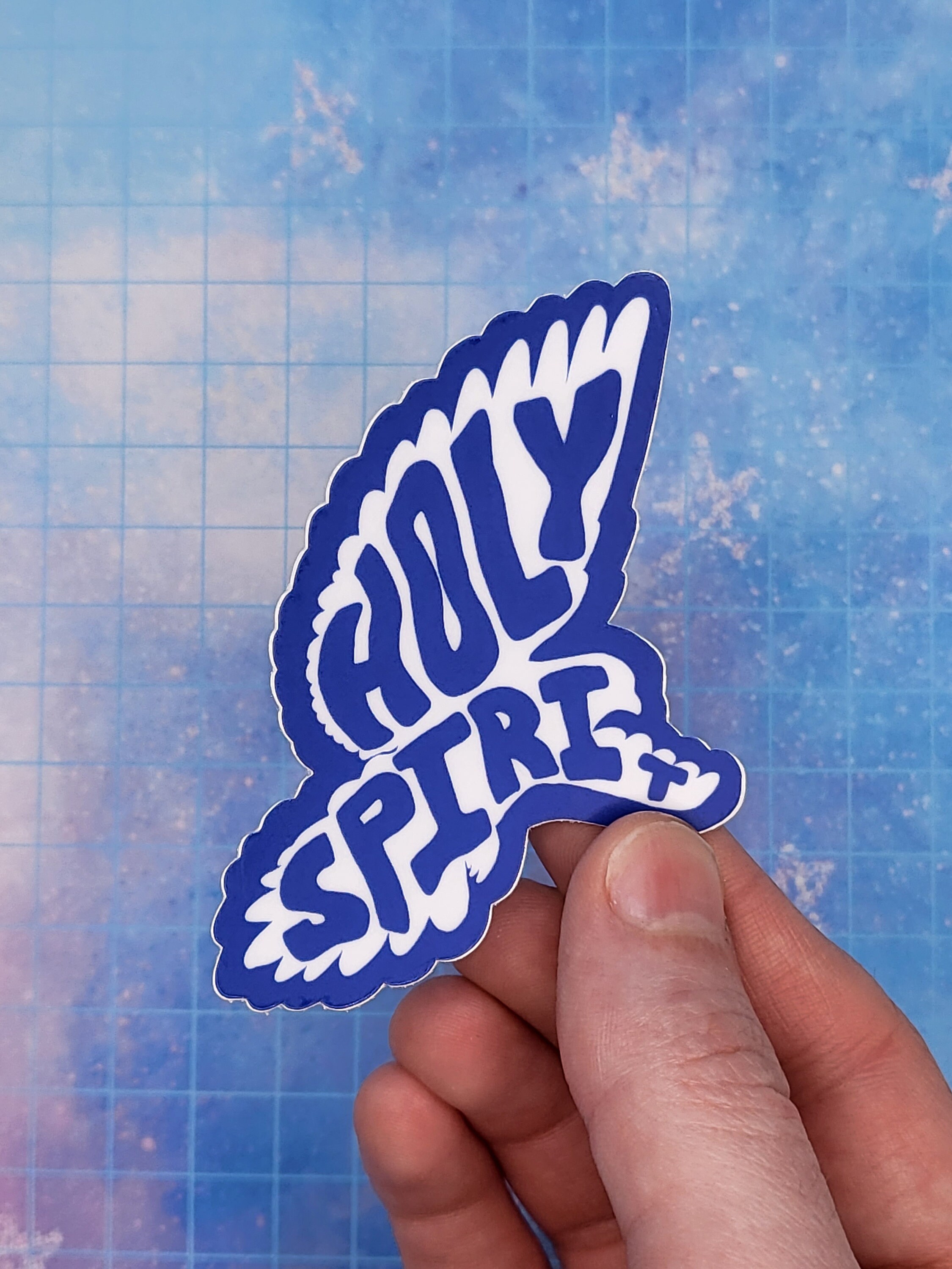 Holy Spirit Dove Sticker - Etsy