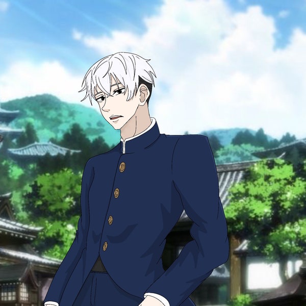 Custom Art Jujutsu Kaisen - Etsy