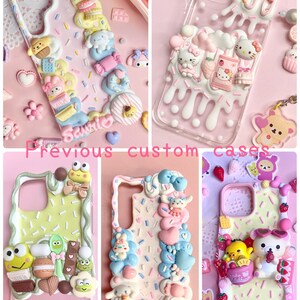 Puppy Dog Style Decoden Handmade Phonecase Cream Glue Charm Cute ...