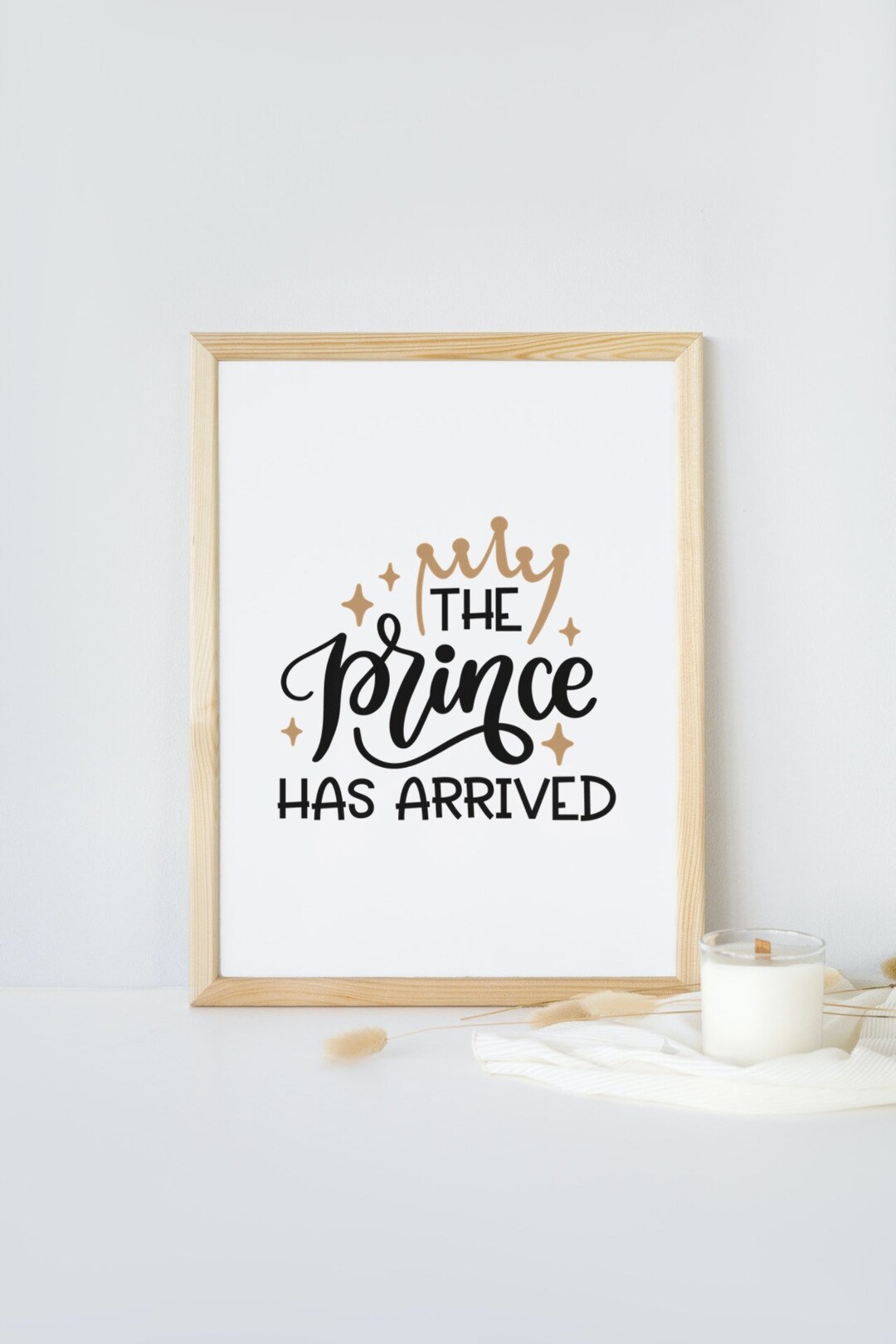 The Prince Has Arrived Svg SVG File for Cricut Clipart - Etsy