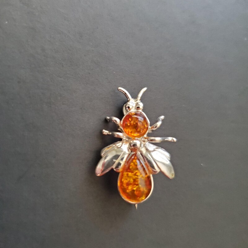 Amber Pin - Etsy