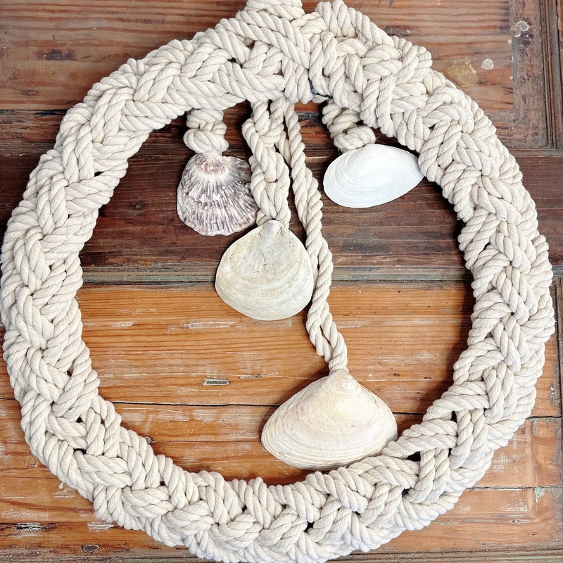 Rope Wreath - Etsy