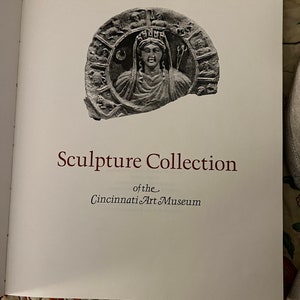 1970 Cinncinati Museum Sculpture Book - Etsy