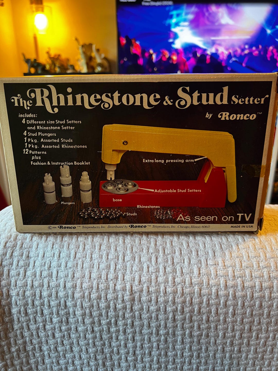 Vintage 1974 Rhinestone and Stud Setter by Ronco, the Original Do It ...
