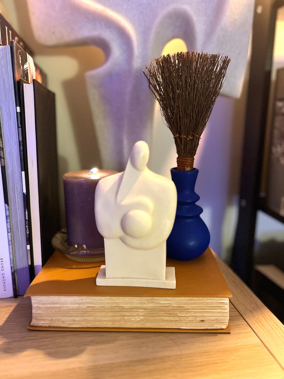 MCM Abstract Resin Figural Sculpture - Etsy