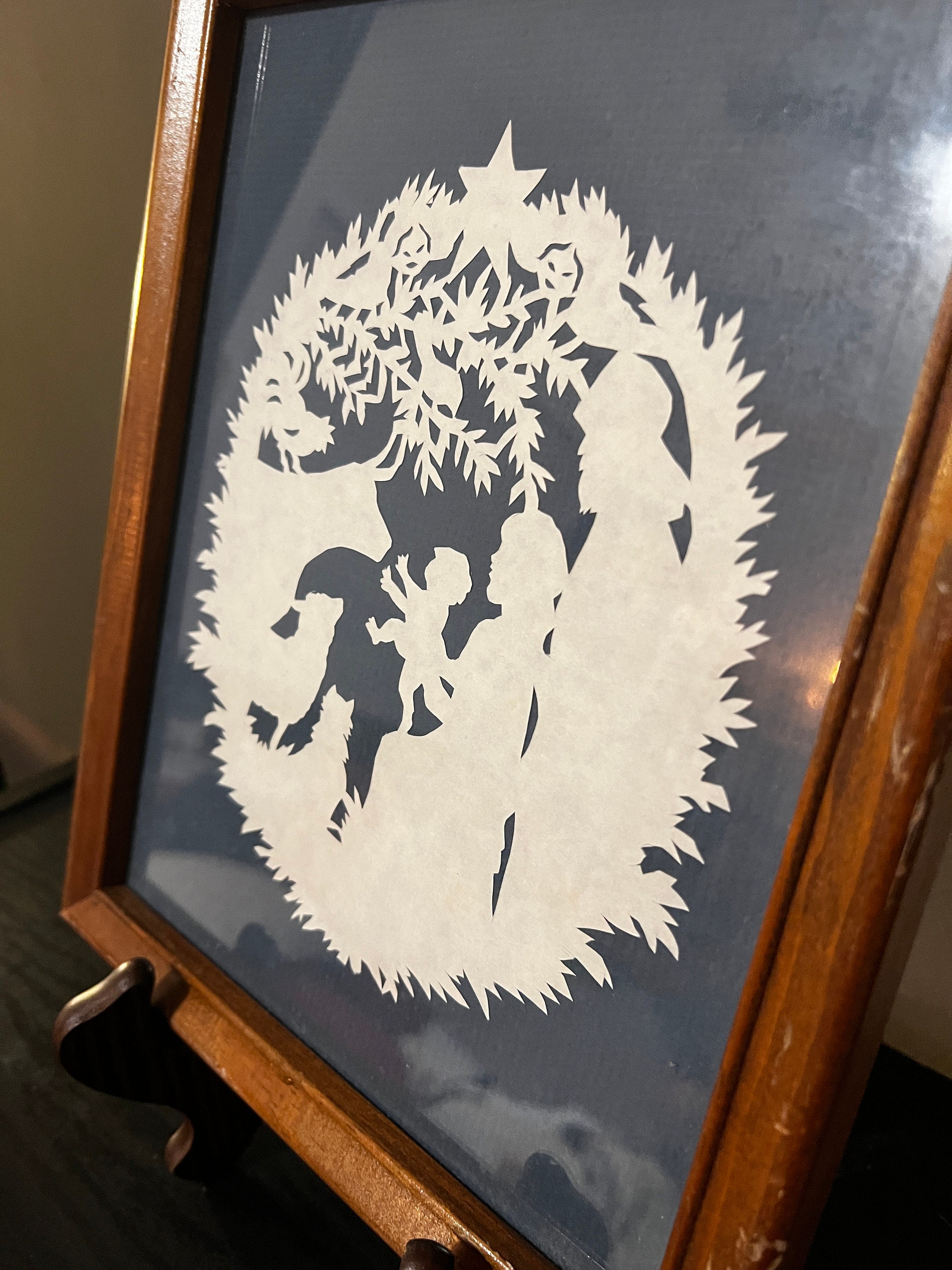 Scherenschnitte Paper Cutting Christmas Nativity by Janet Lynch - Etsy