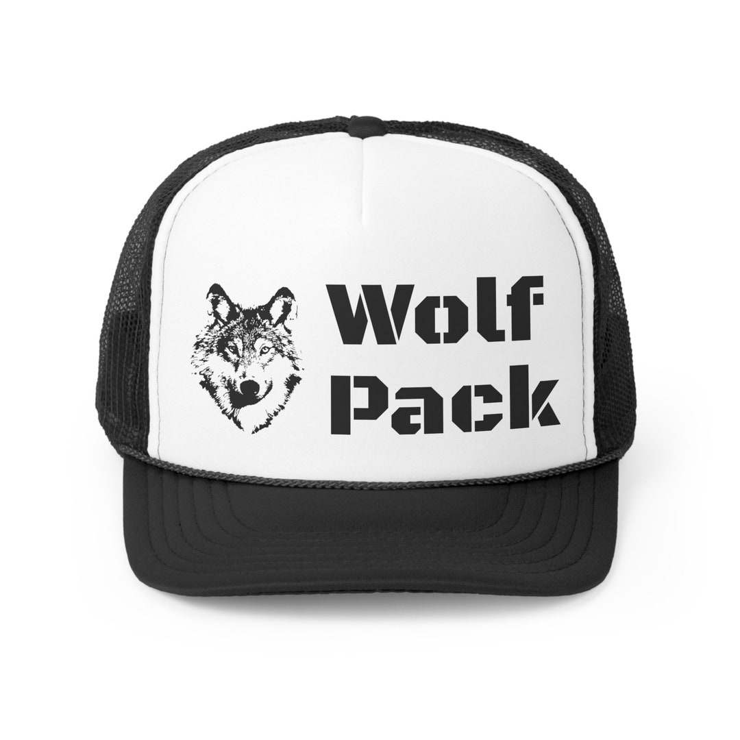 Wolf Pack Wolf Series Trucker Caps - Etsy