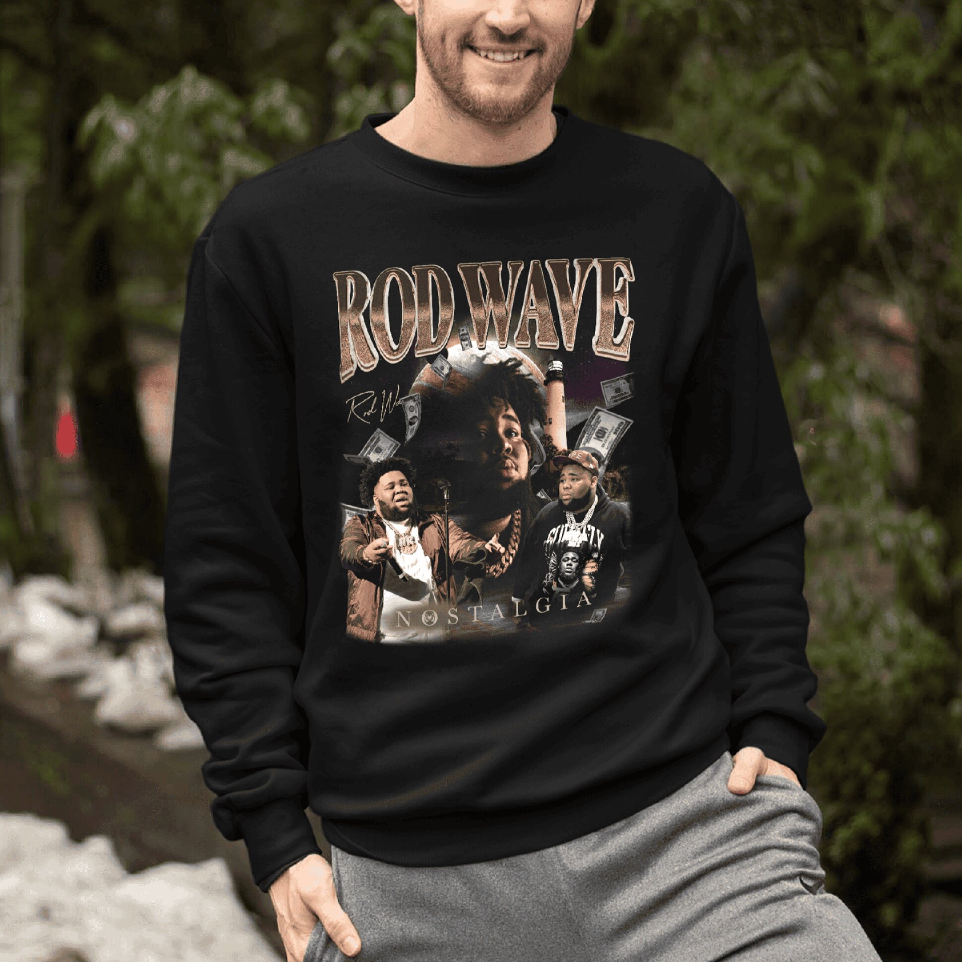 Rod Wave Rap Shirt, Rod Wave and Friends 2023 Vintage 90s Graphic ...