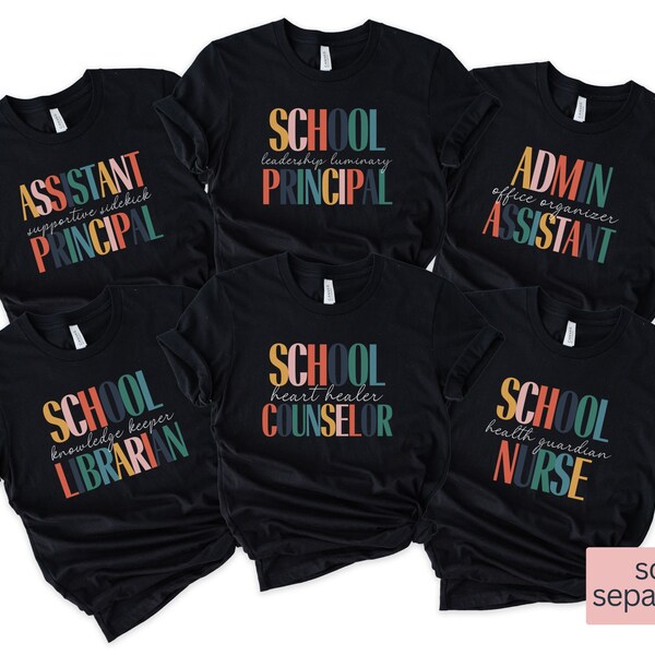 School Staff - Etsy