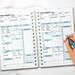 NURSE REPORT SHEET / Nursing Report Notebook / Nursing Daily Report - Etsy