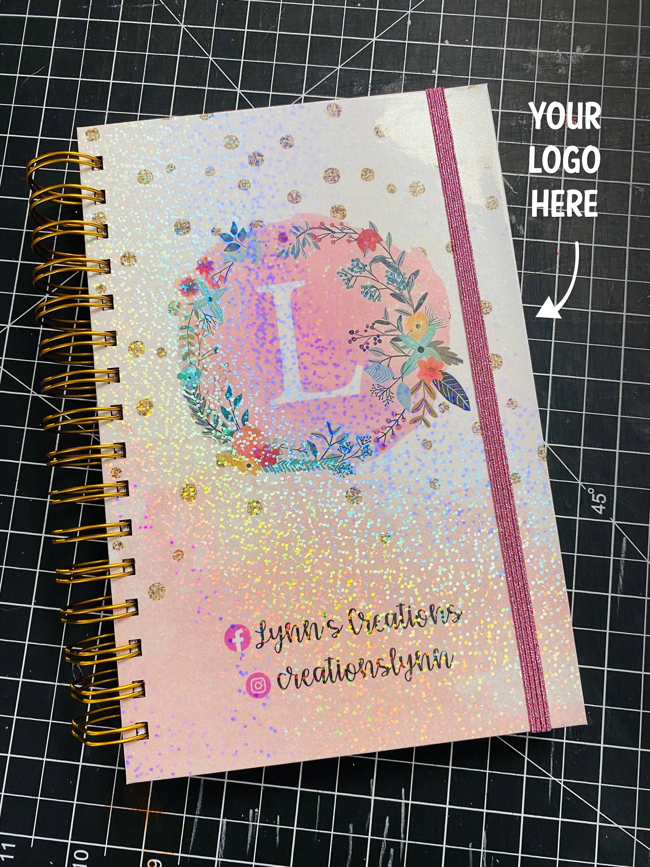 Personalized Order Book / Hard Cover / Half Letter / 240 Pages / With ...