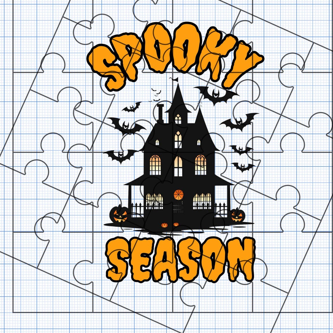 Spooky Season Drip Txt Spooky House Png, Great for Sublimation , and ...