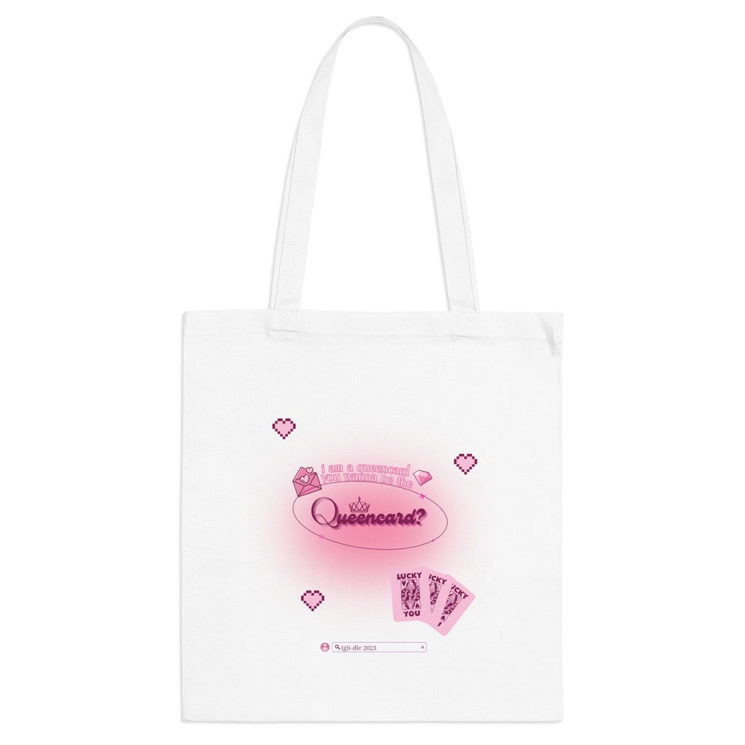 Kpop Tote Bag Gidle Merch Korean Girl Group Fandom GI-DLE - Etsy