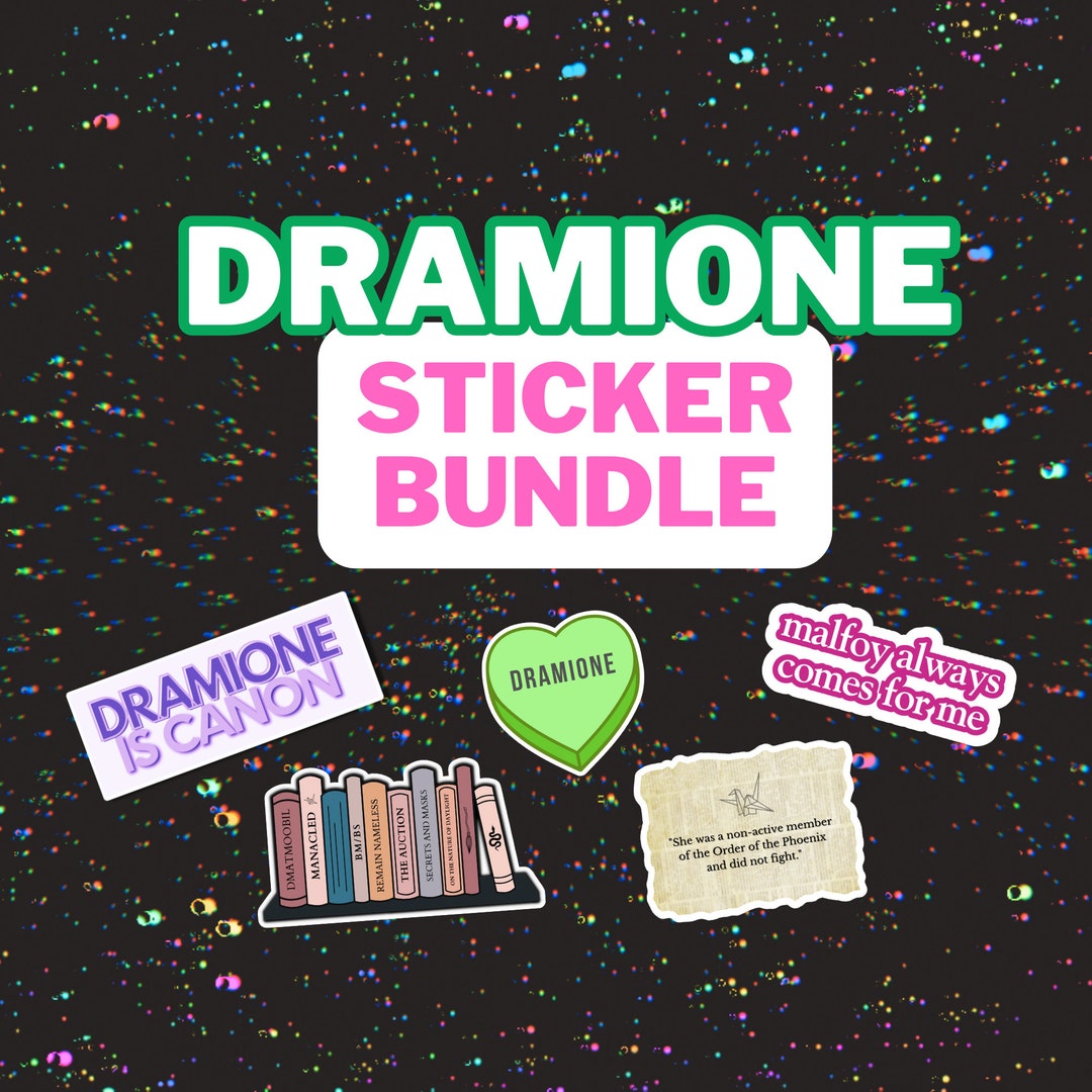 Dramione Sticker Bundle, Fanfiction Reader, Enemies to Lovers, Malfoy ...