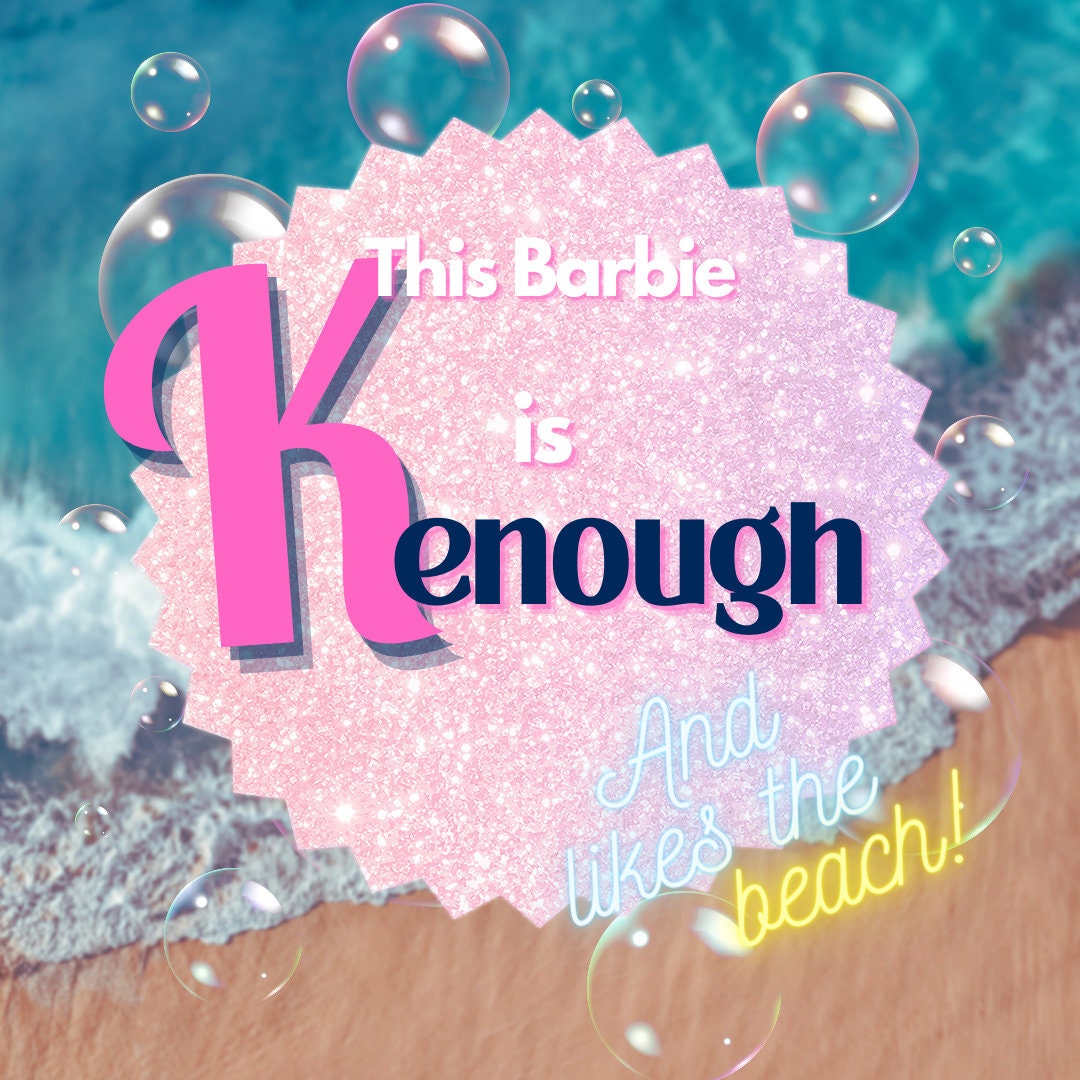 I Am Kenough Poster // Barbie Movie Poster Instantly - Etsy